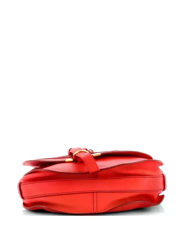 Chloé Marcie Leather Medium Crossbody Bag - Red