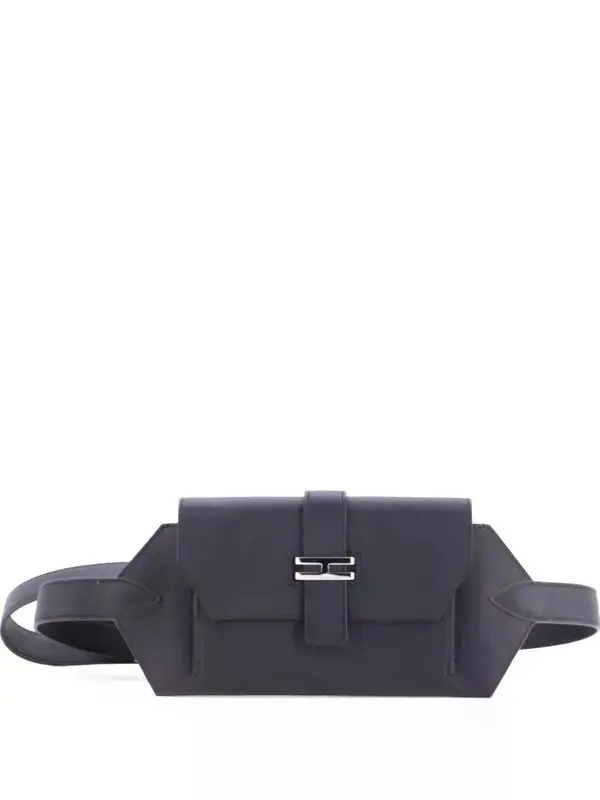 Hermès Elan Pocket 24 Swift Belt Bag - Black
