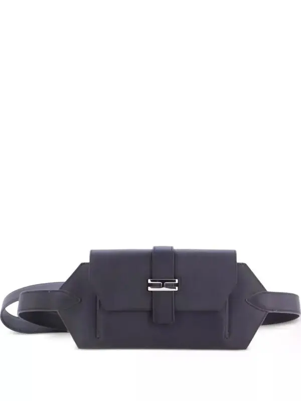 Hermès Elan Pocket 24 Swift Belt Bag - Black