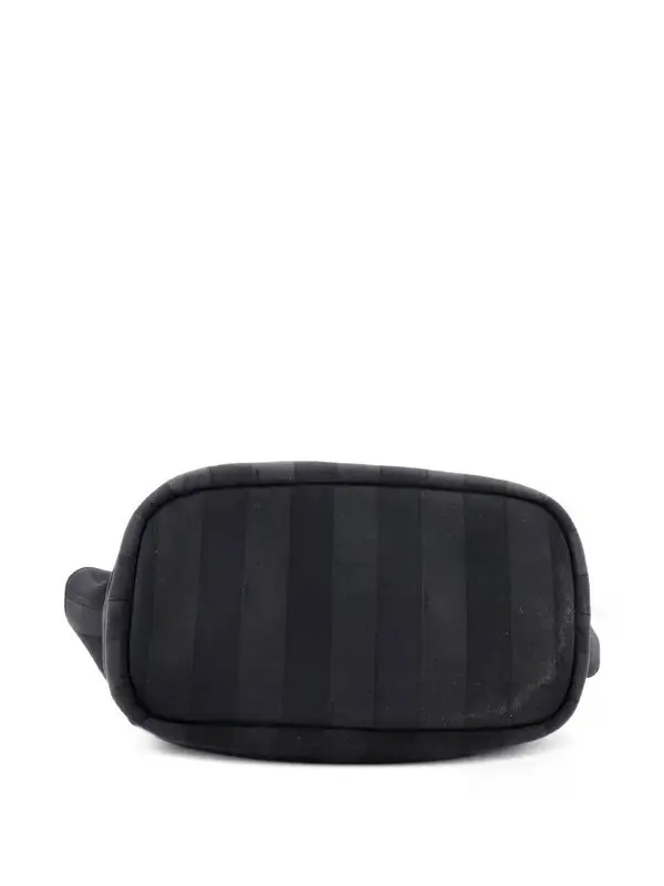 Fendi Pequin Canvas Medium Satchel