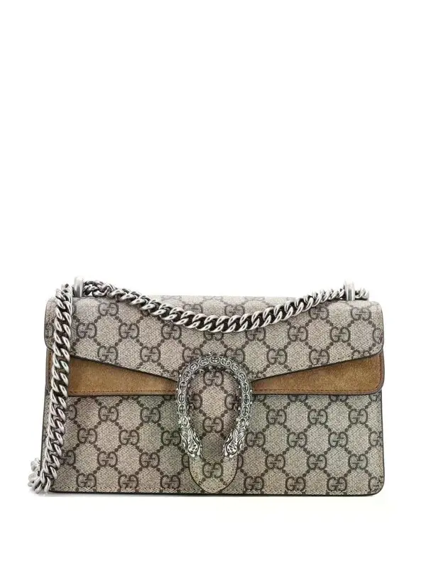 Gucci Dionysus Gg Coated Canvas Small Shoulder Bag - Brown