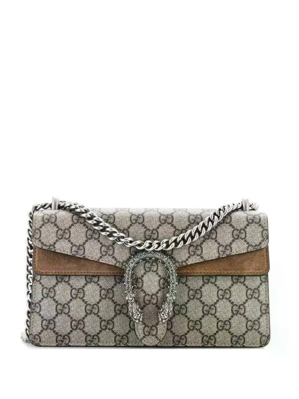 Gucci Dionysus Gg Coated Canvas Small Shoulder Bag - Brown