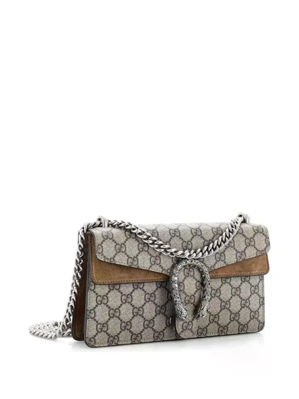 Gucci Dionysus Gg Coated Canvas Small Shoulder Bag - Brown