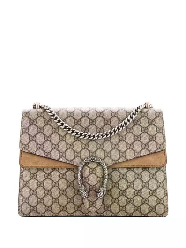 Gucci Dionysus Gg Coated Canvas Medium Shoulder Bag - Brown