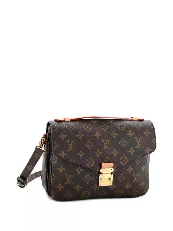 LOUIS VUITTON Pochette Metis Monogram Canvas Crossbody Bag - Brown