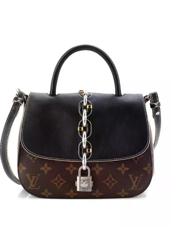 LOUIS VUITTON Chain It Pm Shoulder Bag Monogram Canvas - Brown