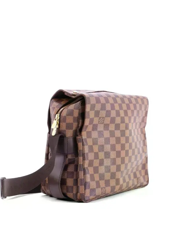 LOUIS VUITTON Naviglio Damier Crossbody Bag - Brown