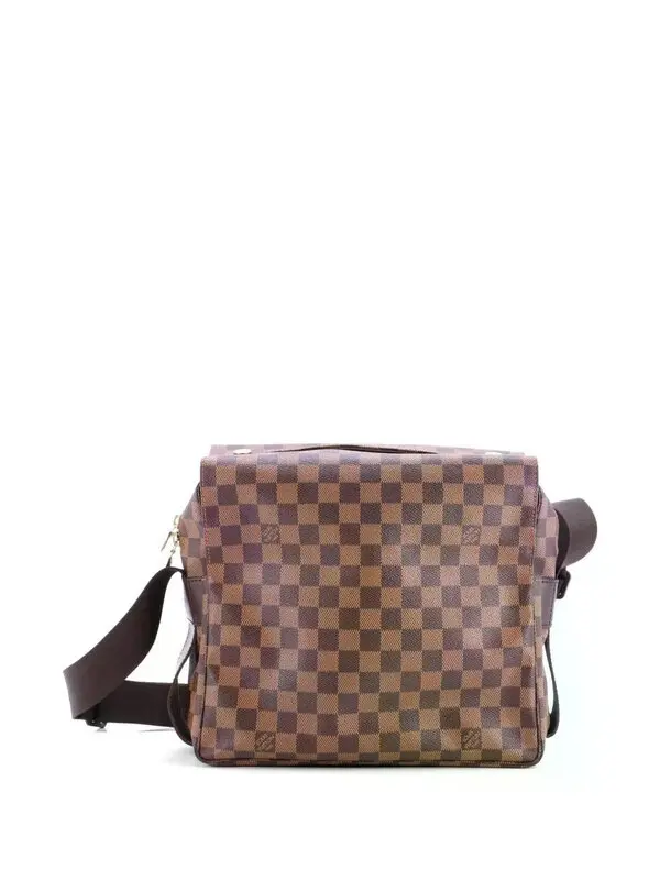 LOUIS VUITTON Naviglio Damier Crossbody Bag - Brown