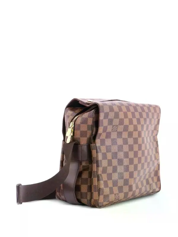 LOUIS VUITTON Naviglio Damier Crossbody Bag - Brown