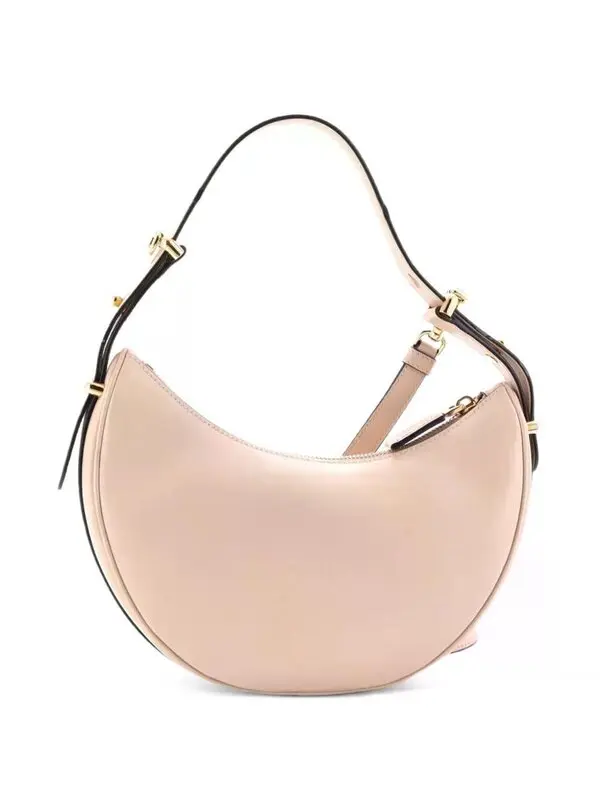 Prada Arque Half Moon Leather Small Hobo Bag