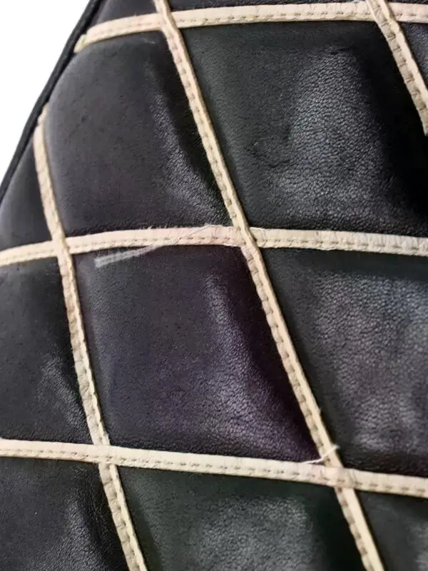 LOUIS VUITTON Alma Malletage Leather Pm Tote Bag - Black