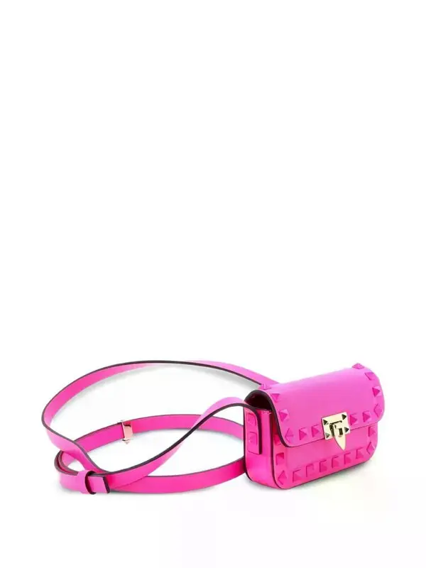 Valentino Garavani Rockstud23 Leather Micro Shoulder Bag