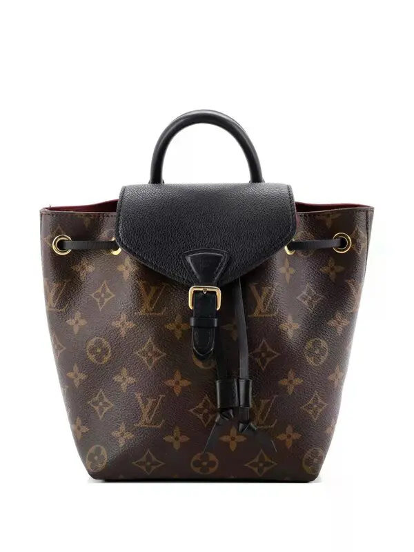 LOUIS VUITTON Montsouris Bb Backpack Monogram Canvas - Brown