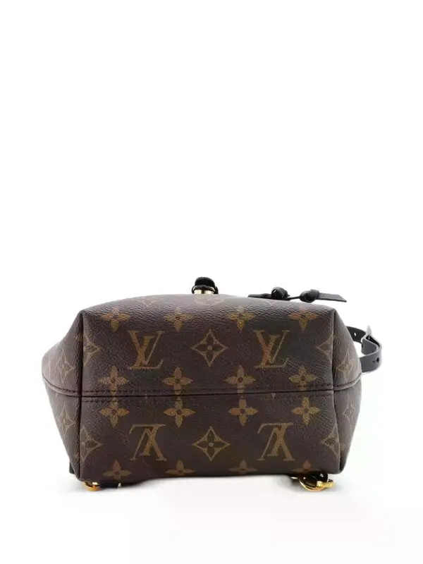 LOUIS VUITTON Montsouris Bb Backpack Monogram Canvas - Brown