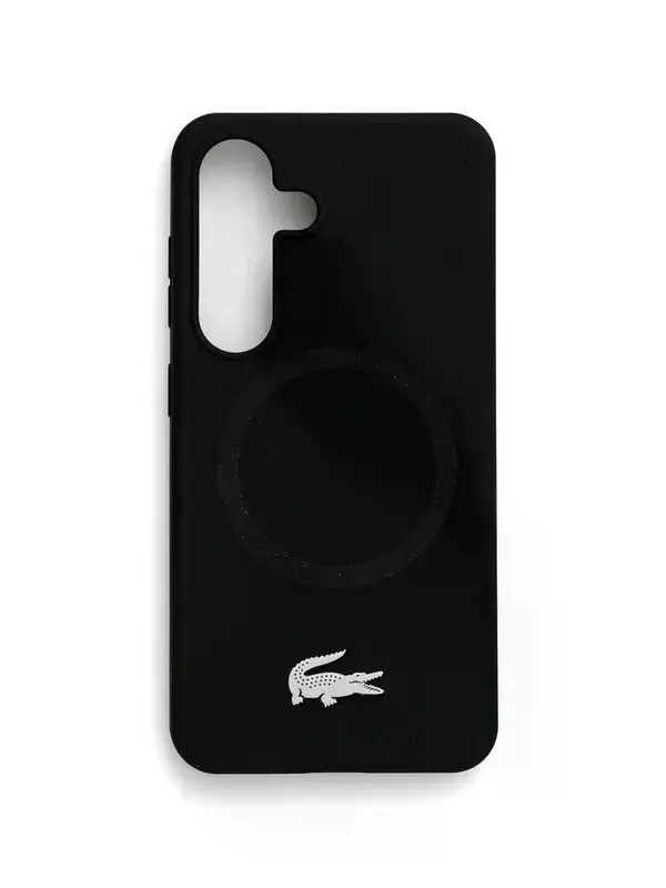 Lacoste Logo-plaque Samsung Galaxy S25 Phone Case - Black