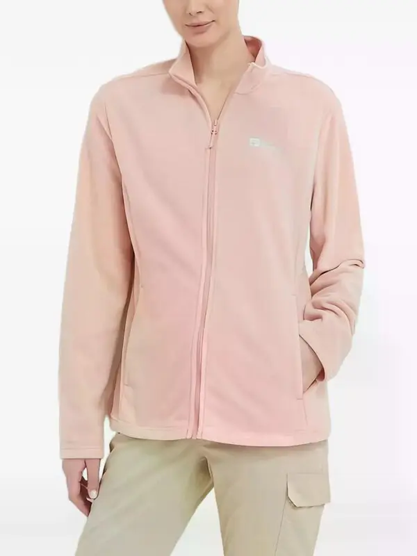 JACK WOLFSKIN Taunus Fz Zip-up Fleece Sweatshirt - Pink
