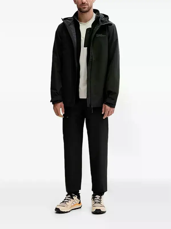 JACK WOLFSKIN Long Sleeve T-shirt With Zip Pocket