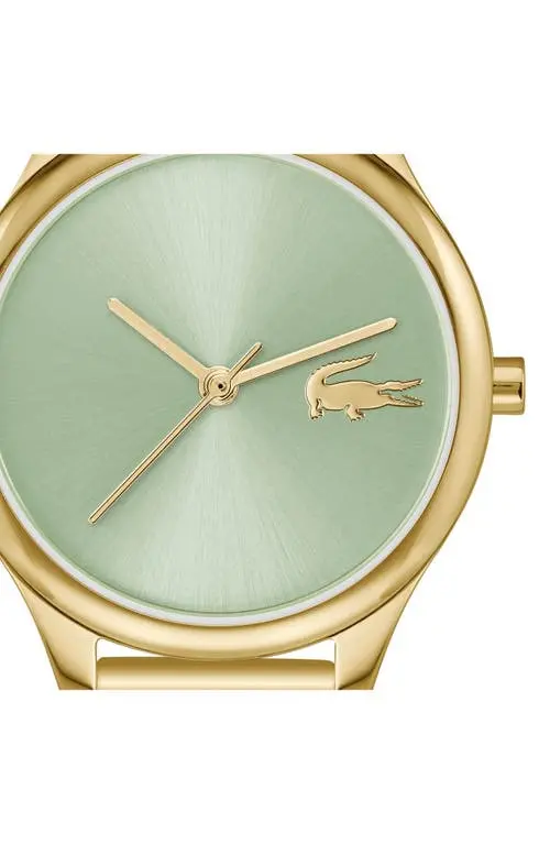 Lacoste Mini Crocodelle Mesh Strap Watch