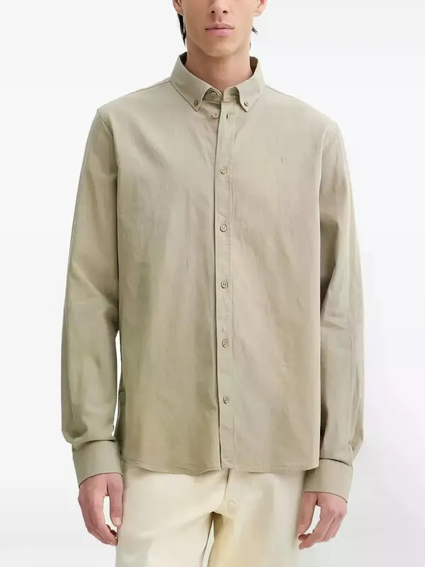LES DEUX Buttoned Long-sleeve Shirt - Neutrals