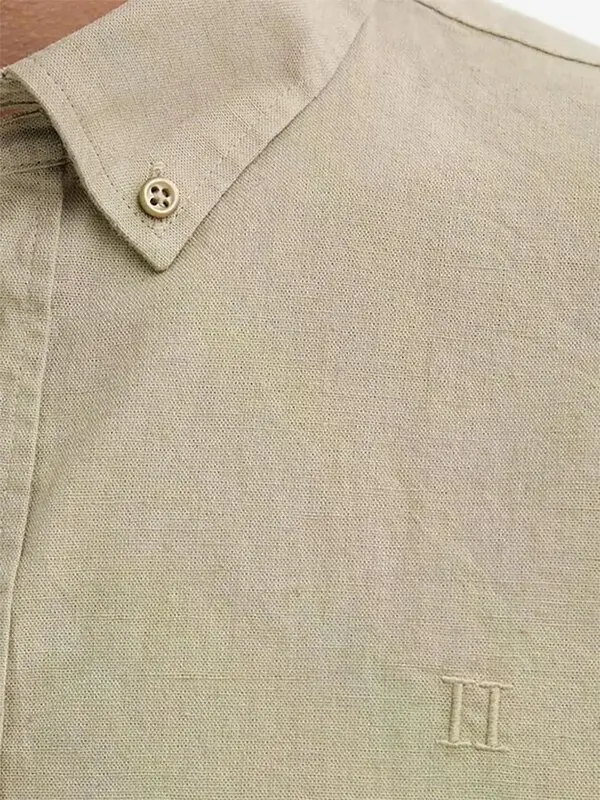 LES DEUX Buttoned Long-sleeve Shirt - Neutrals