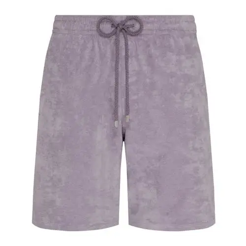Vilebrequin Solid Terry Bermuda Shorts - Hurricane