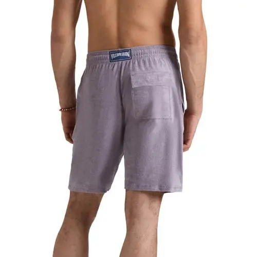 Vilebrequin Solid Terry Bermuda Shorts - Hurricane