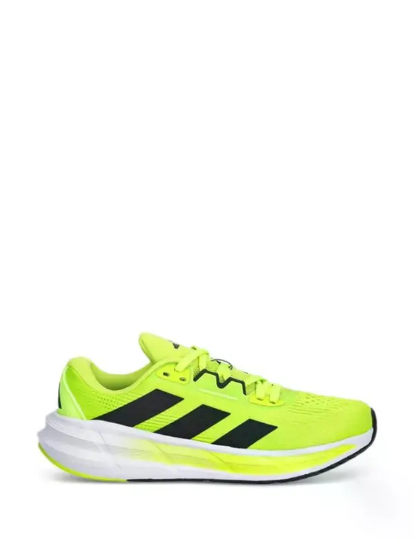 Adidas Striped Panelled Sneakers - Yellow