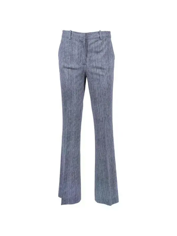 CIRCOLO 1901 Flared Trousers - Blue