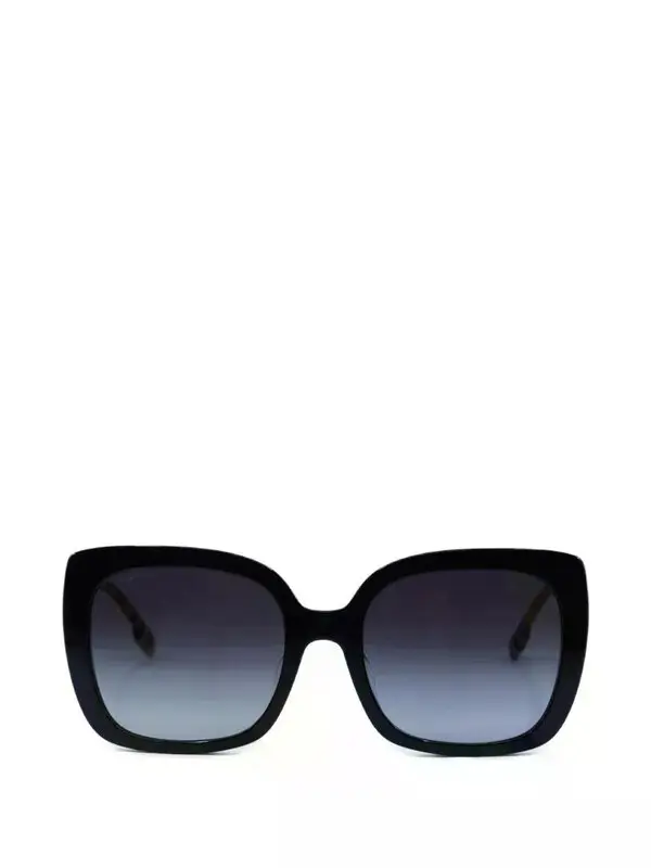 Burberry Caroll Square Full-rim Sunglasses - Black
