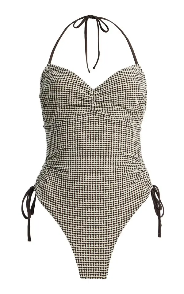 ELCE Valeta One-piece Swimsuit - Black,white