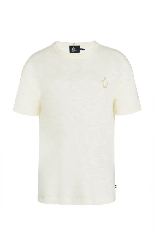 Moncler Cotton Jersey T-shirt - Ivory
