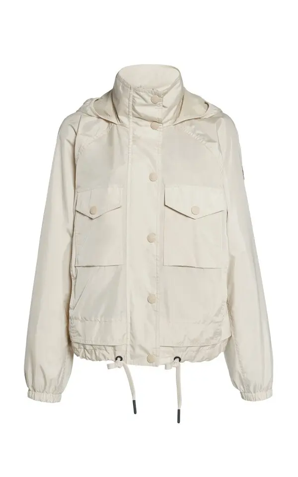 Moncler Nor Tech-nylon Jacket - Ivory
