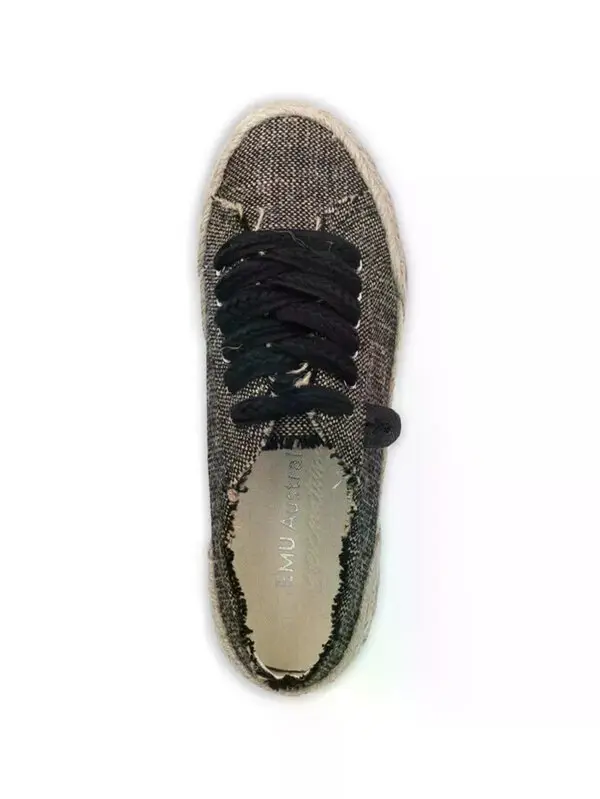 EMU AUSTRALIA Ellery 2.0 Frayed Lace-up Espadrilles