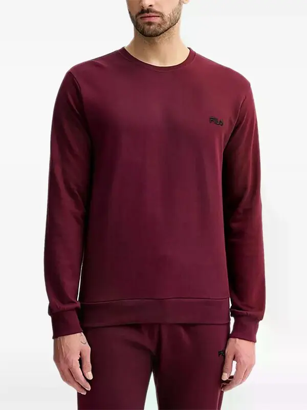 FILA Embroidered-logo Tracksuit - Red
