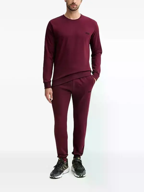 FILA Embroidered-logo Tracksuit - Red