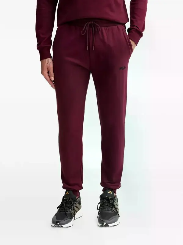 FILA Embroidered-logo Tracksuit - Red