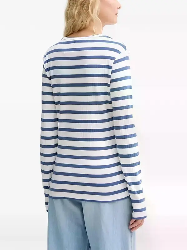 Munthe Striped Long-sleeve T-shirt