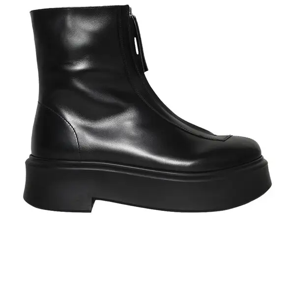 THE ROW Wmns Zipped Boot - Black