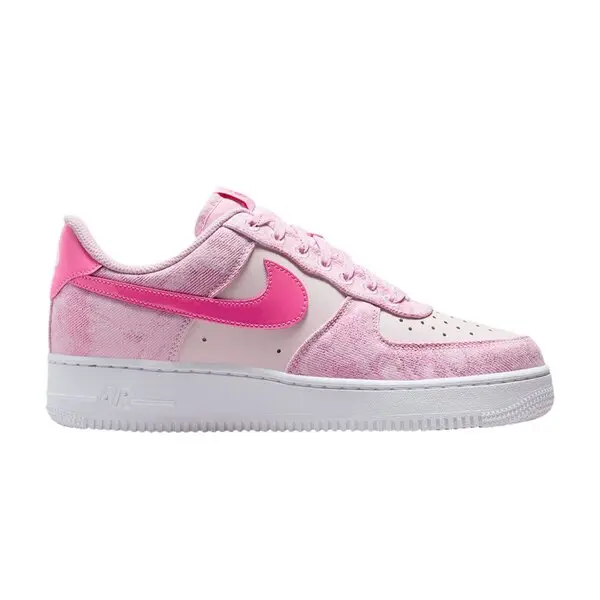 Nike Air Force 1 Low Denim Sneakers - Pink