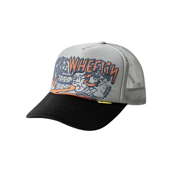 Kapital Free Wheelin' Trucker Cap /black - Grey