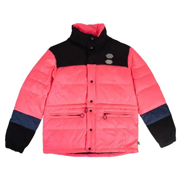 Off-White Down Detachable Padded Jacket - Pink