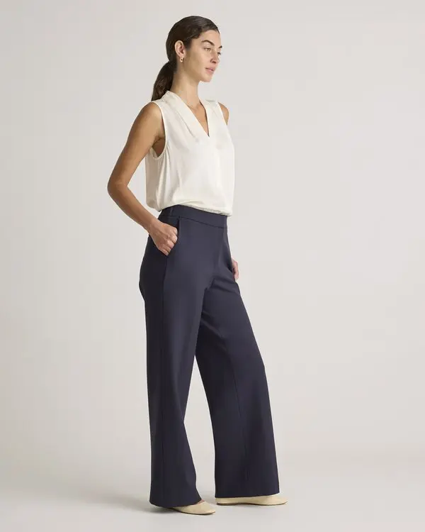 Quince Ultra-stretch Ponte Trouser