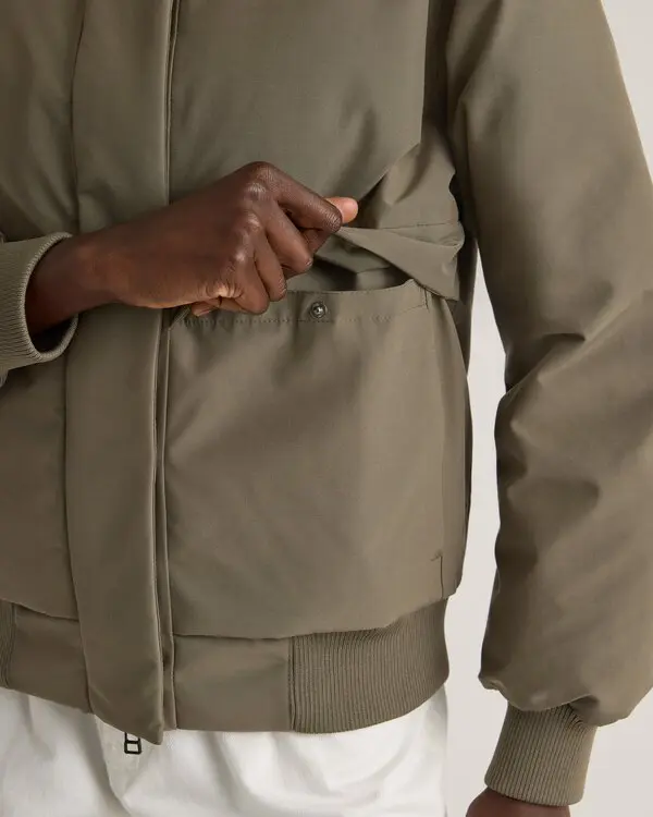 Quince Responsible Down Hooded Short Parka