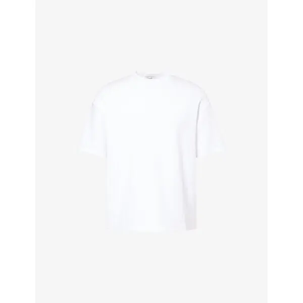 ARNE Everyday Luxe Cotton-blend T-shirt - White