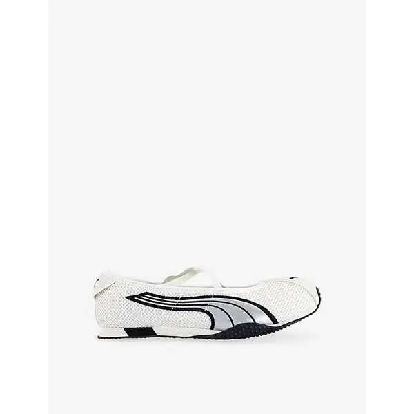 PUMA H-street Mesh Ballet Flats - Warm White Silver