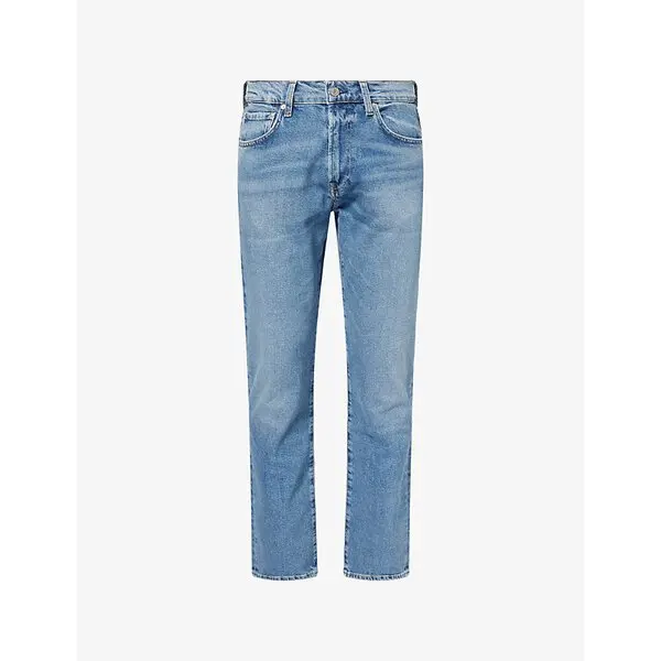 Citizens Of Humanity Elijah Straight-leg Denim Jeans - Vintage Light
