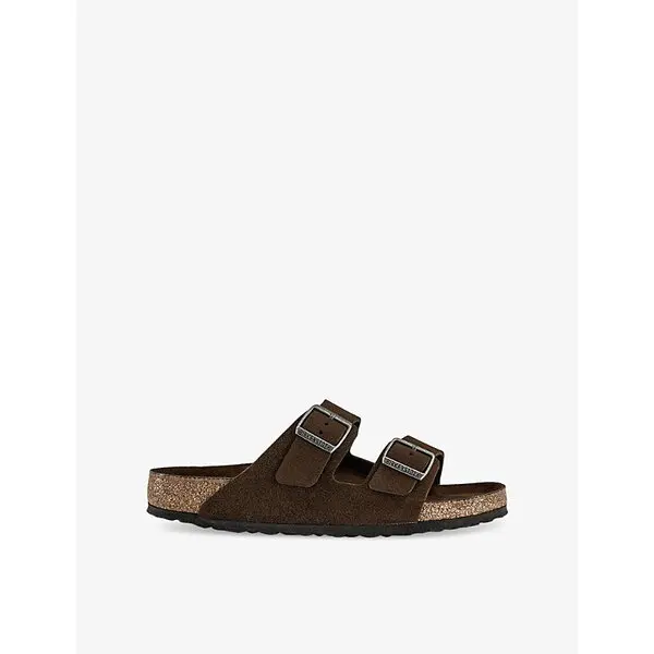 BIRKENSTOCK Arizona Two-strap Suede Sandals - Carafe Tfb