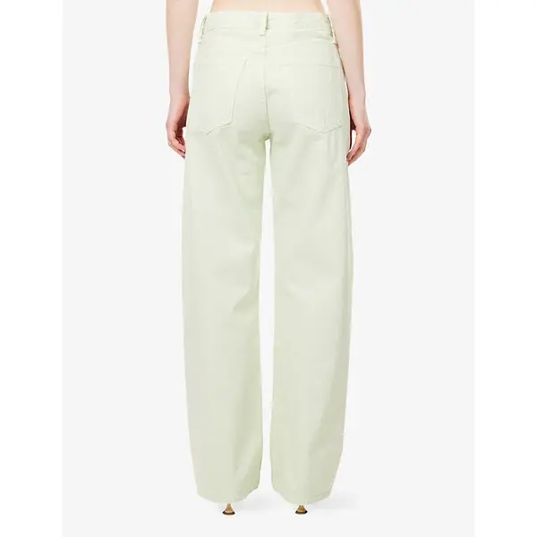 AGOLDE Arc Barrel-leg Cotton-blend Jeans