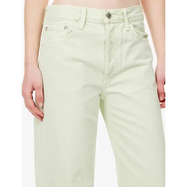 AGOLDE Arc Barrel-leg Cotton-blend Jeans