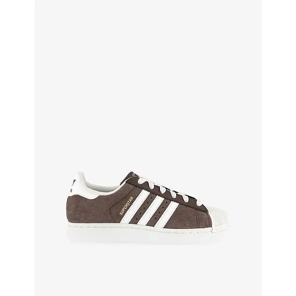 Adidas Superstar Ii Suede Trainers - Shadow Brown Off White G